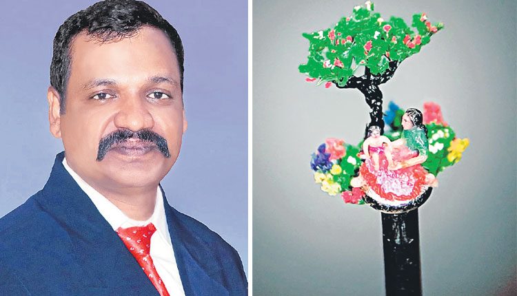 అమ్మపై మమకారం.. సూదిమొనపై ఆకారం-Namasthe Telangana