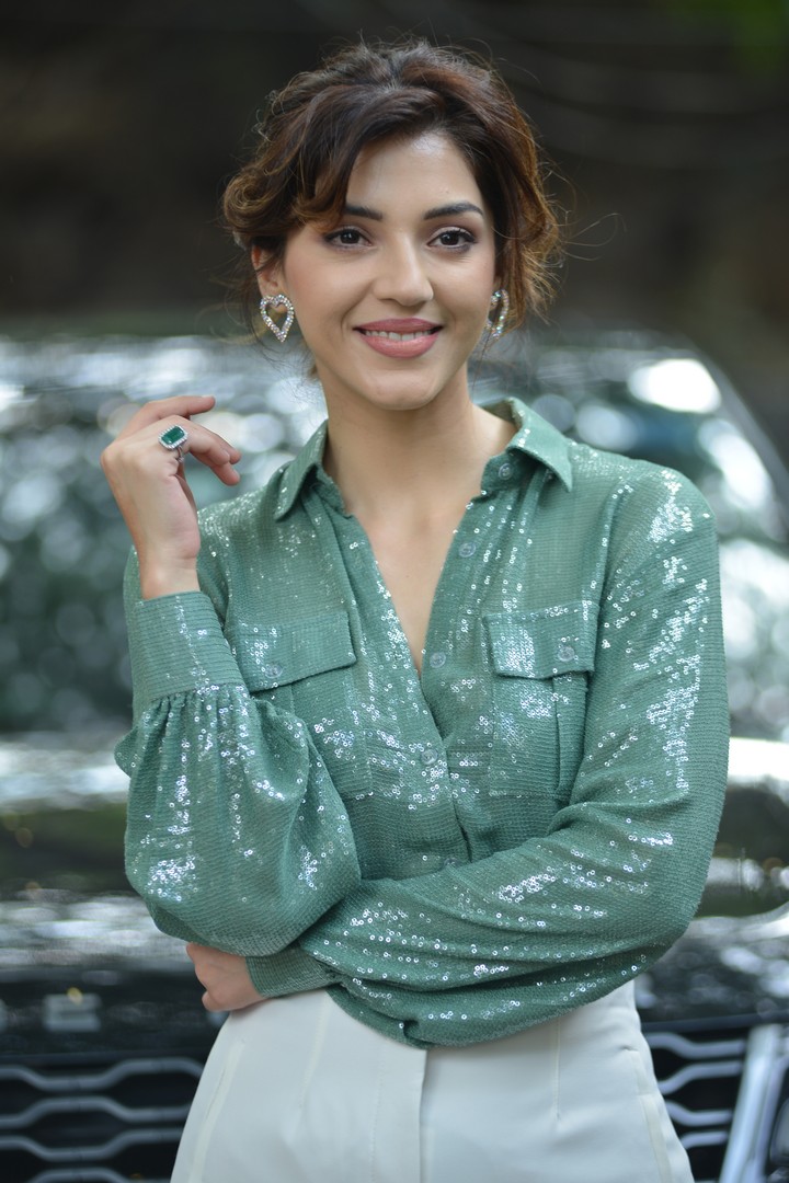 Mehreen Pirzada | మెహ్రీన్ పిర్జాదా ఇంటర్వ్యూ ఫొటోలు..-Namasthe Telangana