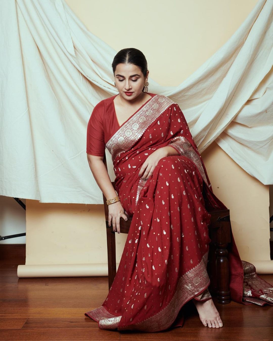 Vidya Balan | సరికొత్త లుక్‌లో విద్యాబాలన్-Namasthe Telangana