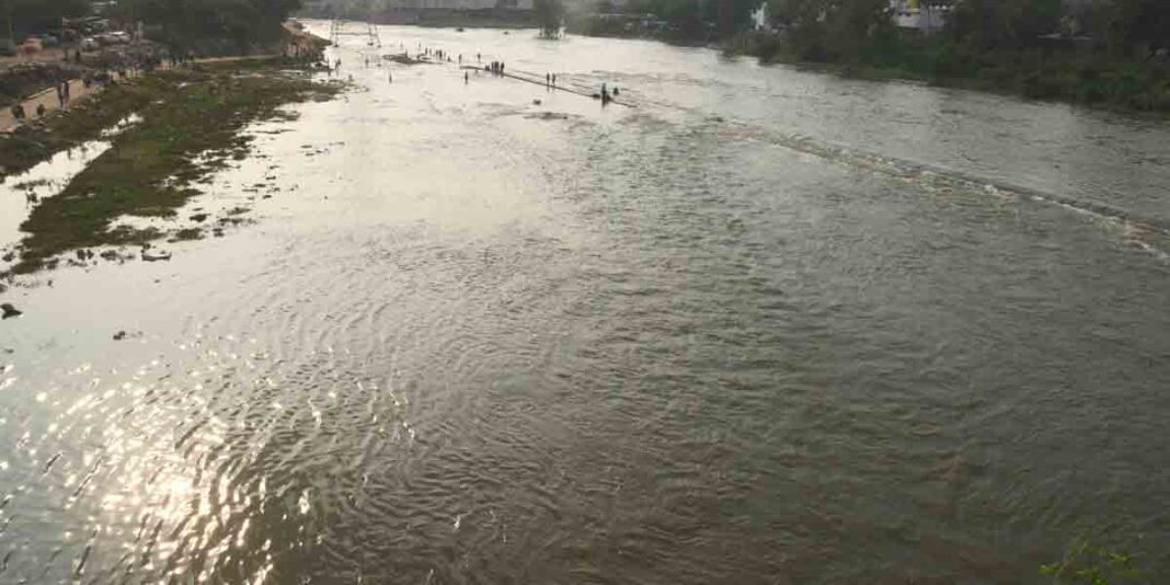 Musi River |మూసీలోకి 4460 క్యూసెక్కుల నీరు విడుదల-Namasthe Telangana