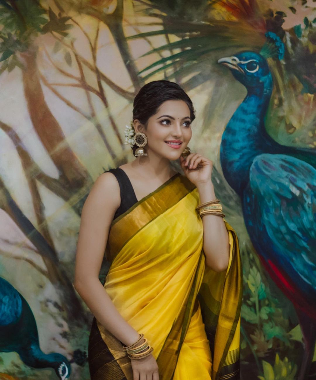 Athulyaa Ravi | చీరకట్టులో తళుక్కుమన్న అందాల అతుల్య రవి..-Namasthe ...