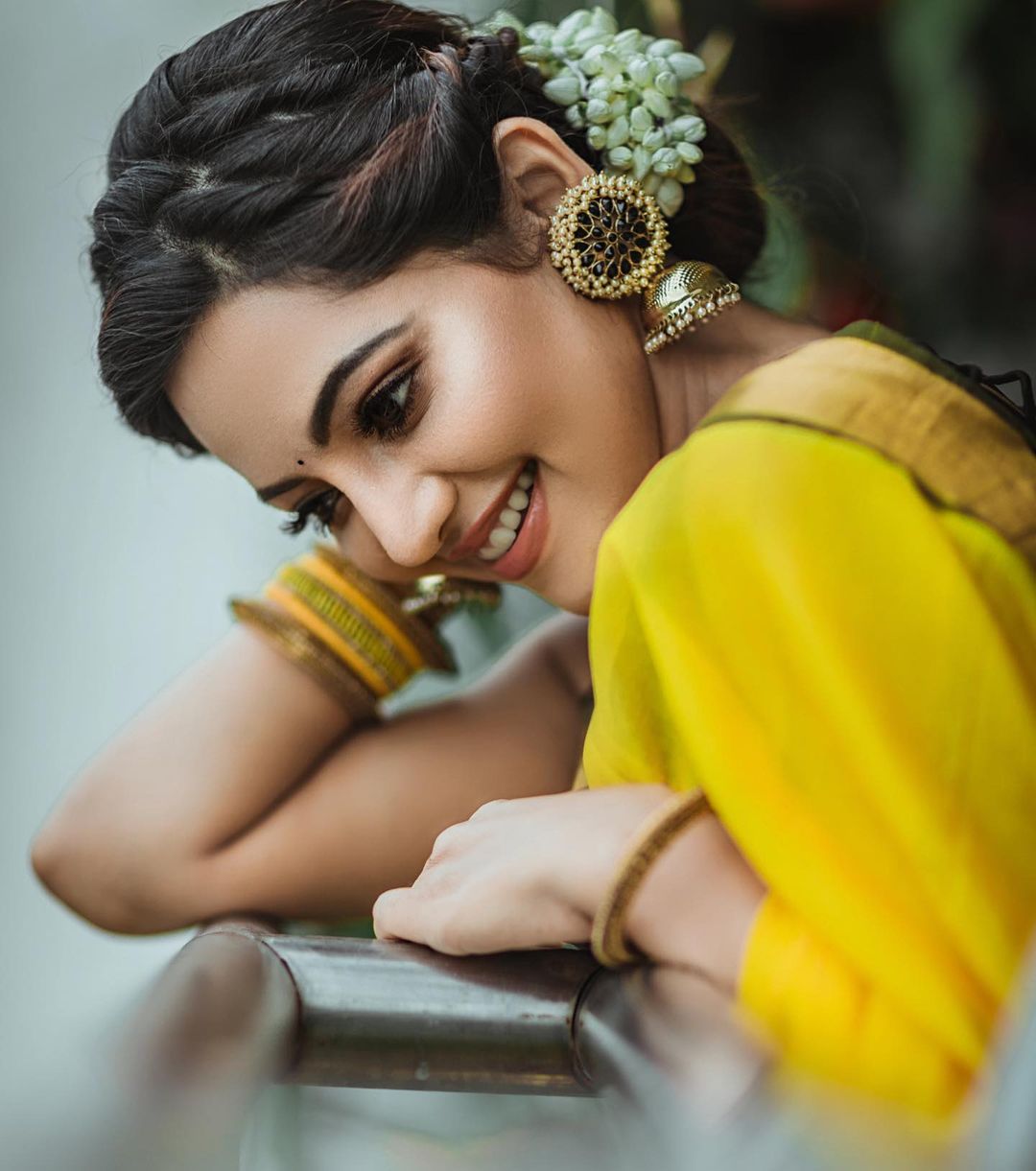 Athulyaa Ravi | చీరకట్టులో తళుక్కుమన్న అందాల అతుల్య రవి..-Namasthe ...