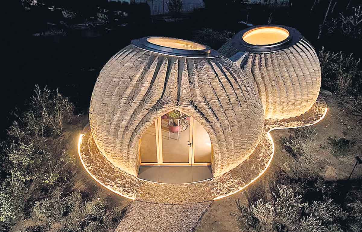3d printed house in italy | తొలి పర్యావరణహిత 3-డీ ప్రింటెడ్‌ గృహాలు ...
