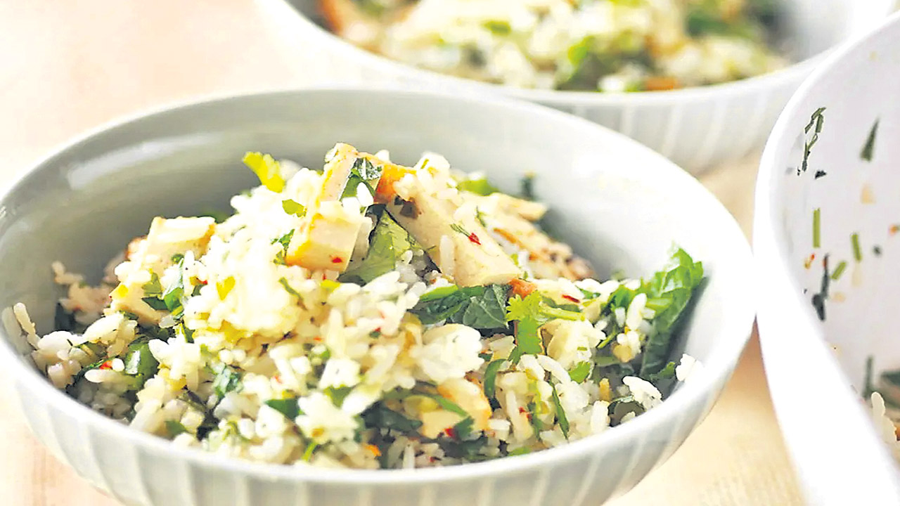 లెమన్‌గ్రాస్‌ రైస్‌-Namasthe Telangana