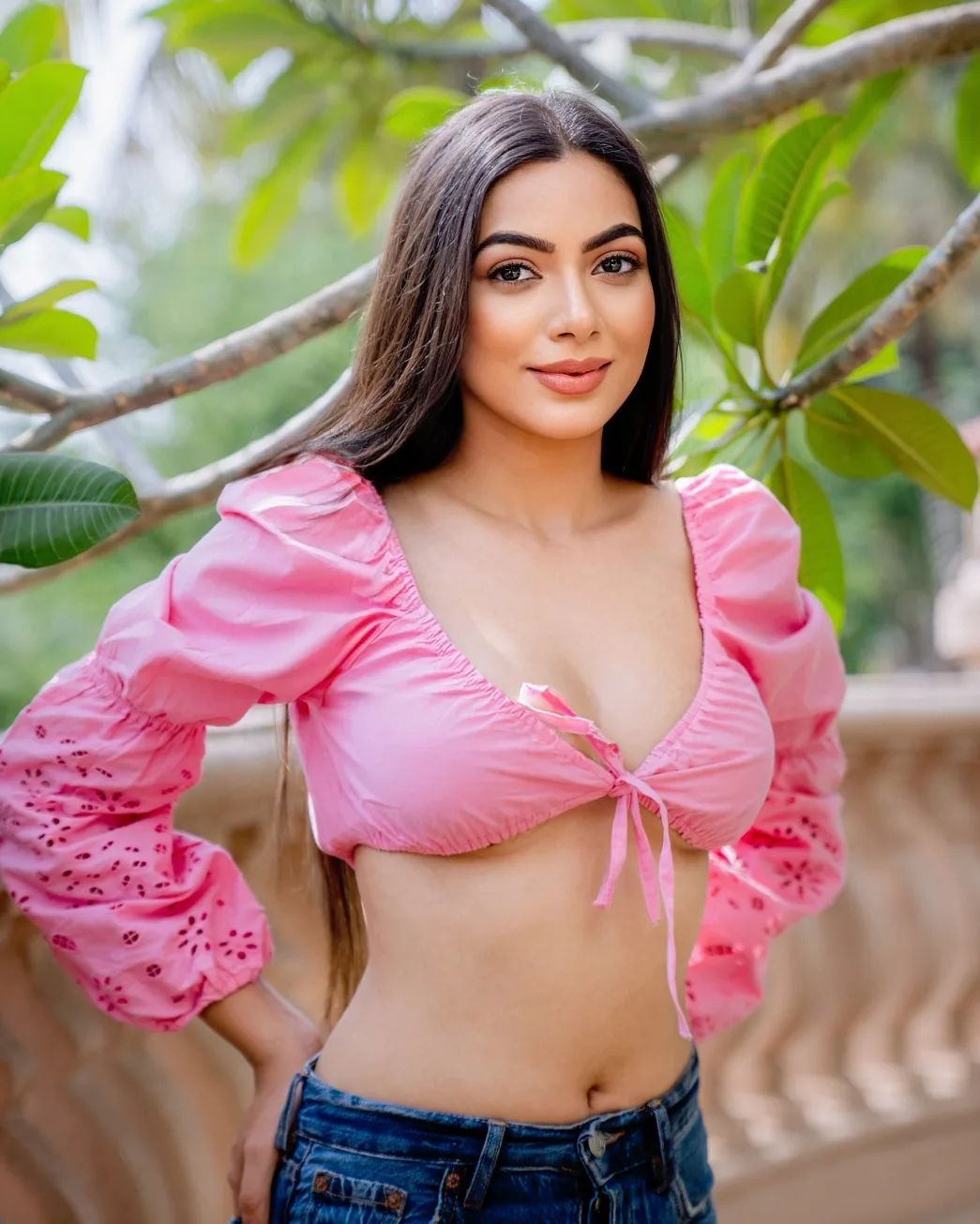 Niharika Gandhi | చిరునవ్వుతో చంపేస్తున్న నిహారిక గాంధీ..-Namasthe Telangana