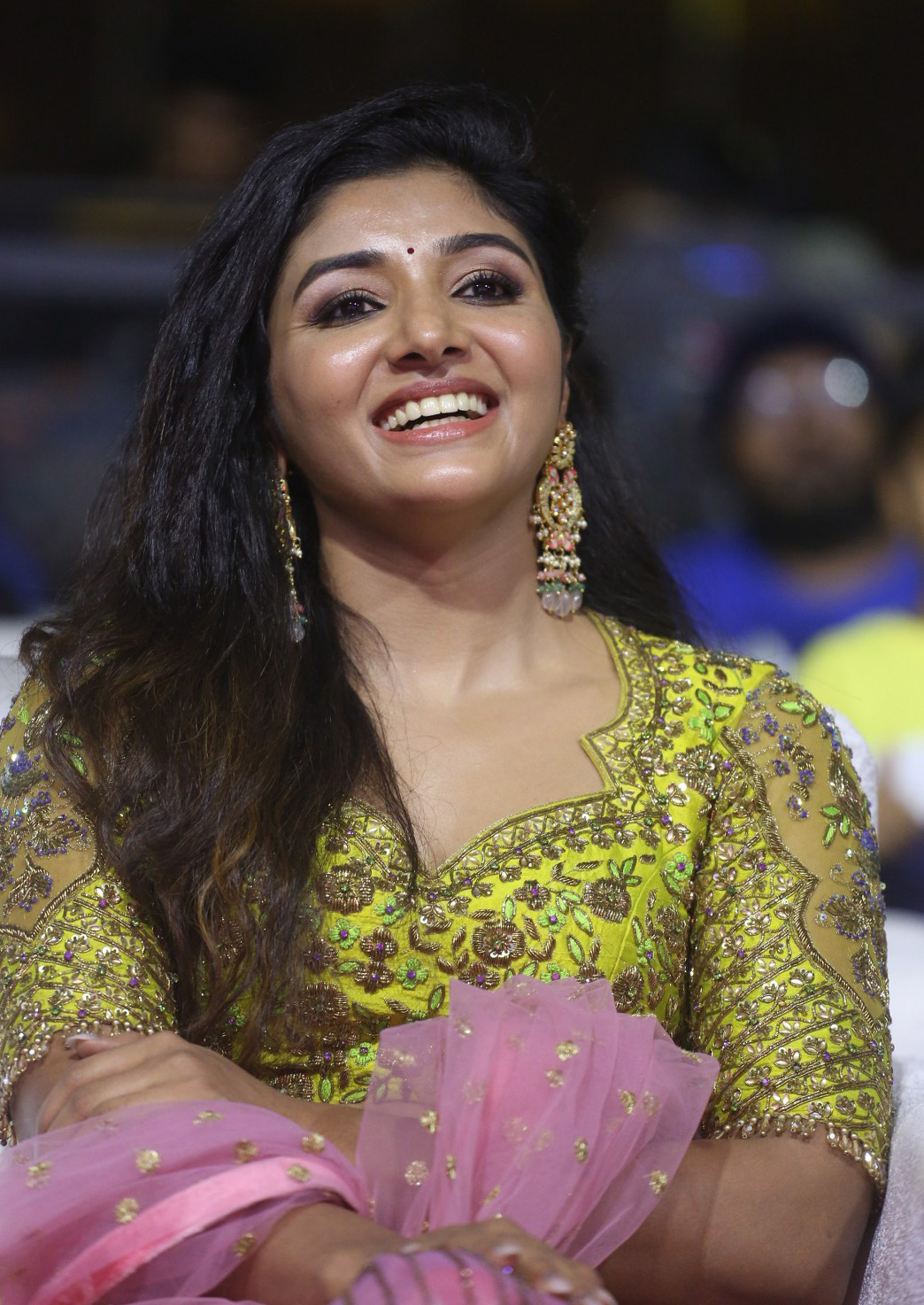 Mirna Menon | ఉగ్రమ్ మూవీ ప్రీ రిలీజ్ ఈవెంట్‌లో మిర్నా మీనన్..-Namasthe ...