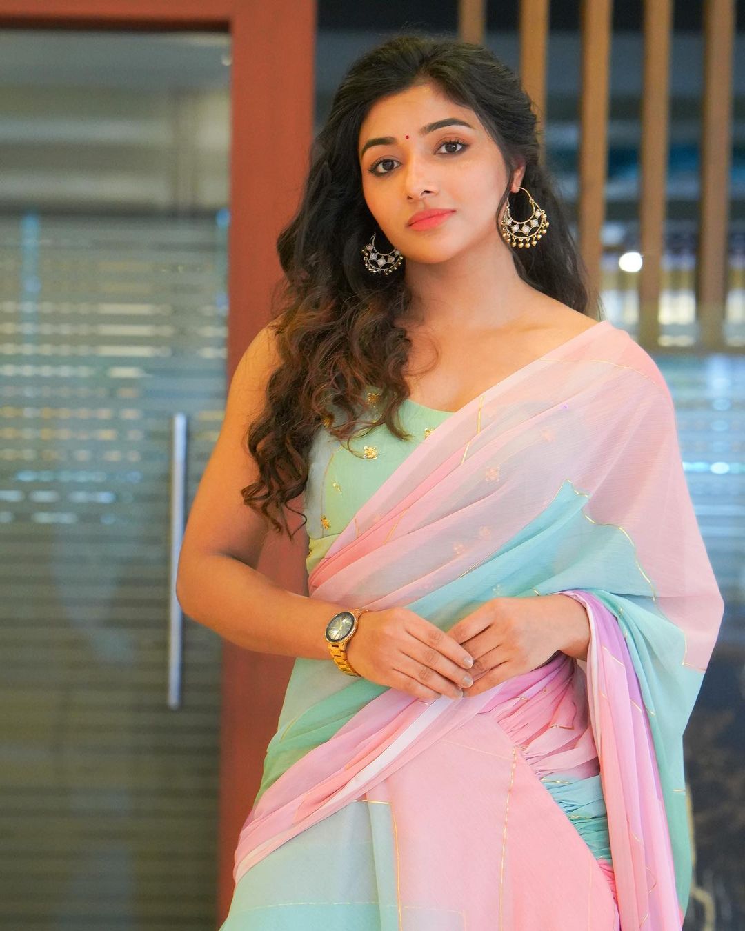 Mirna Menon | ఉగ్రమ్ మూవీ ప్రీ రిలీజ్ ఈవెంట్‌లో మిర్నా మీనన్..-Namasthe ...