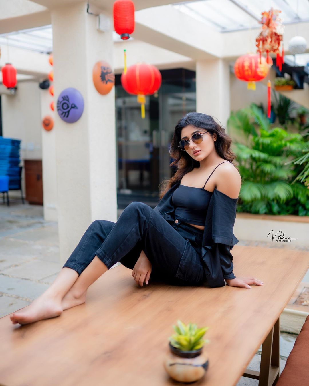 Mirna Menon | ఉగ్రమ్ మూవీ ప్రీ రిలీజ్ ఈవెంట్‌లో మిర్నా మీనన్..-Namasthe ...