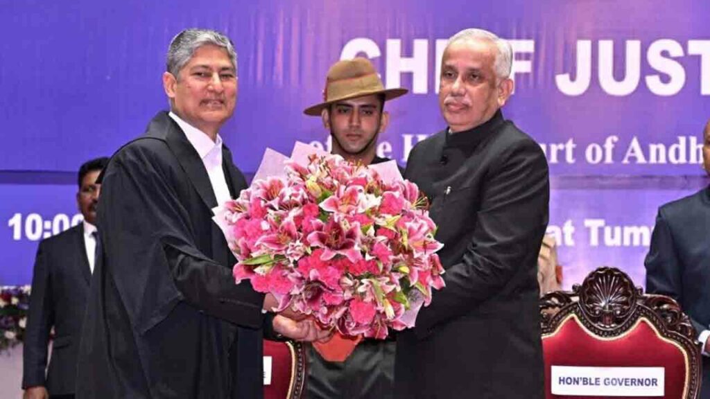 AP High Court CJ | ఏపీ హైకోర్టు సీజేగా ధీరజ్‌సింగ్‌ ప్రమాణం-Namasthe Telangana