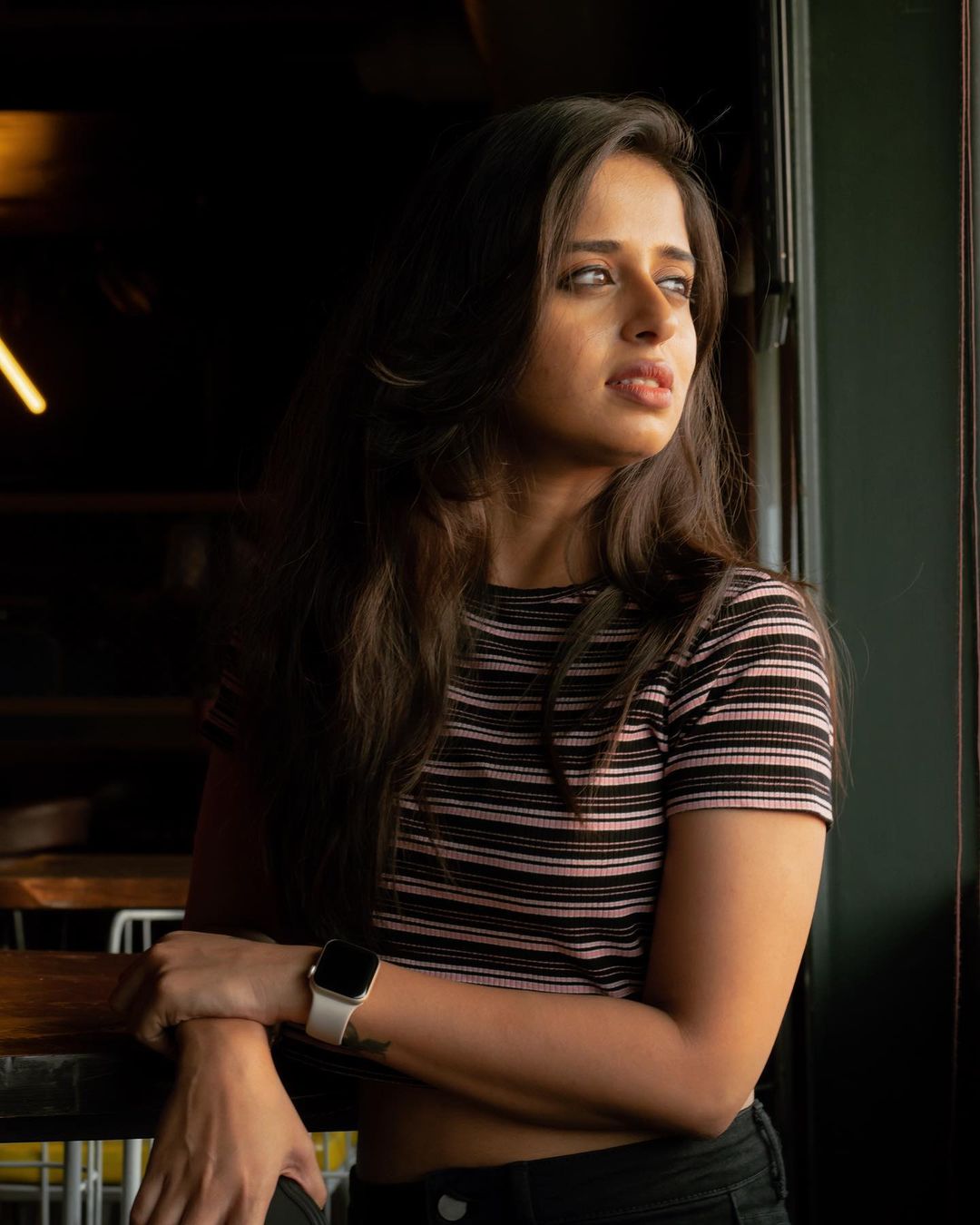 Pravallika Damerla | చూపులతో మత్తెక్కిస్తున్న ప్రవల్లిక దామెర్ల..-Namasthe Telangana