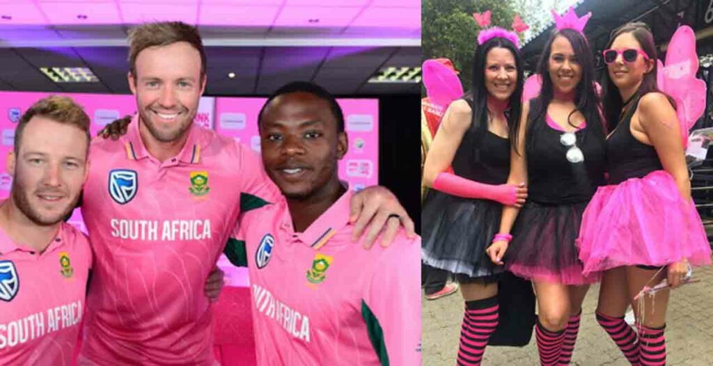 Pink Jerseys | పింక్ జెర్సీల‌తో నిండిపోయిన‌ స్టేడియం.. కార‌ణం ఏంటంటే ...