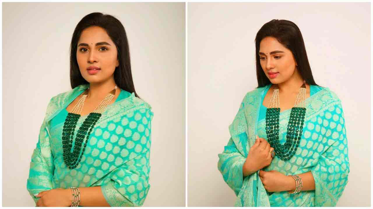 Dimple Hayathi | అమాయకపు చూపులతో గాలం వేస్తున్న డింపుల్ హయతి..-Namasthe ...