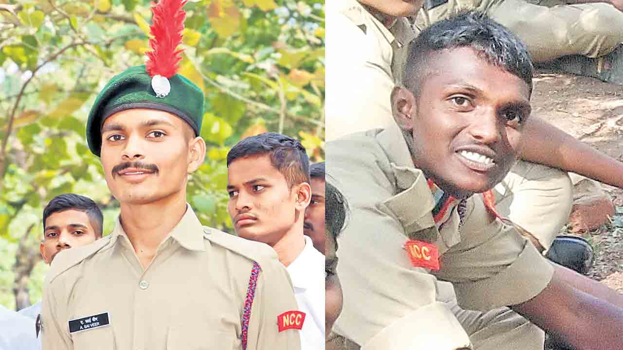 నేవీకి ఎంపికైన ఎన్‌సీసీ క్యాడెట్‌లు-Namasthe Telangana