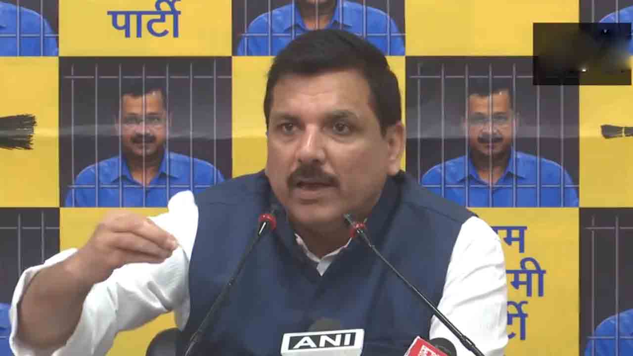 Sanjay Singh జైల్లో కేజ్రీవాల్‌ను వేధిస్తున్నారు ఆప్‌ ఎంపీ సంజయ్‌ సింగ్‌ Namasthe Telangana 