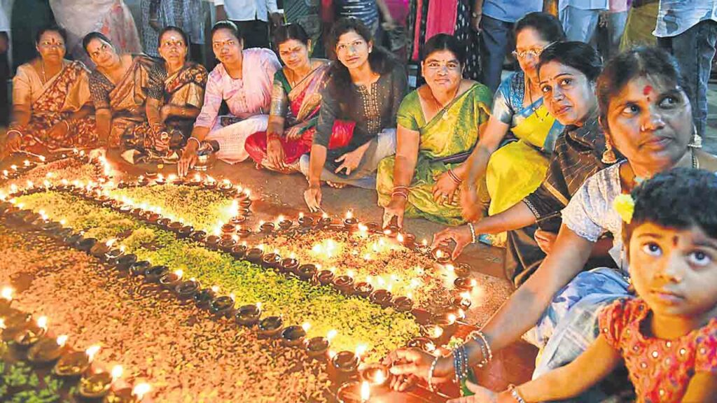 కార్తిక కాంతులు..-Namasthe Telangana