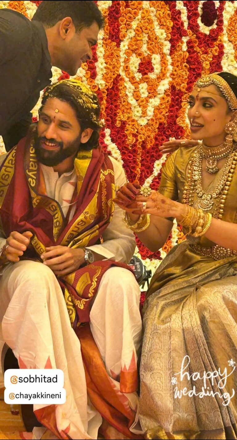 Naga Chaitanya Shobitha | ఘ‌నంగా నాగచైతన్య – శోభిత ధూళిపాళ్ల వివాహం ...