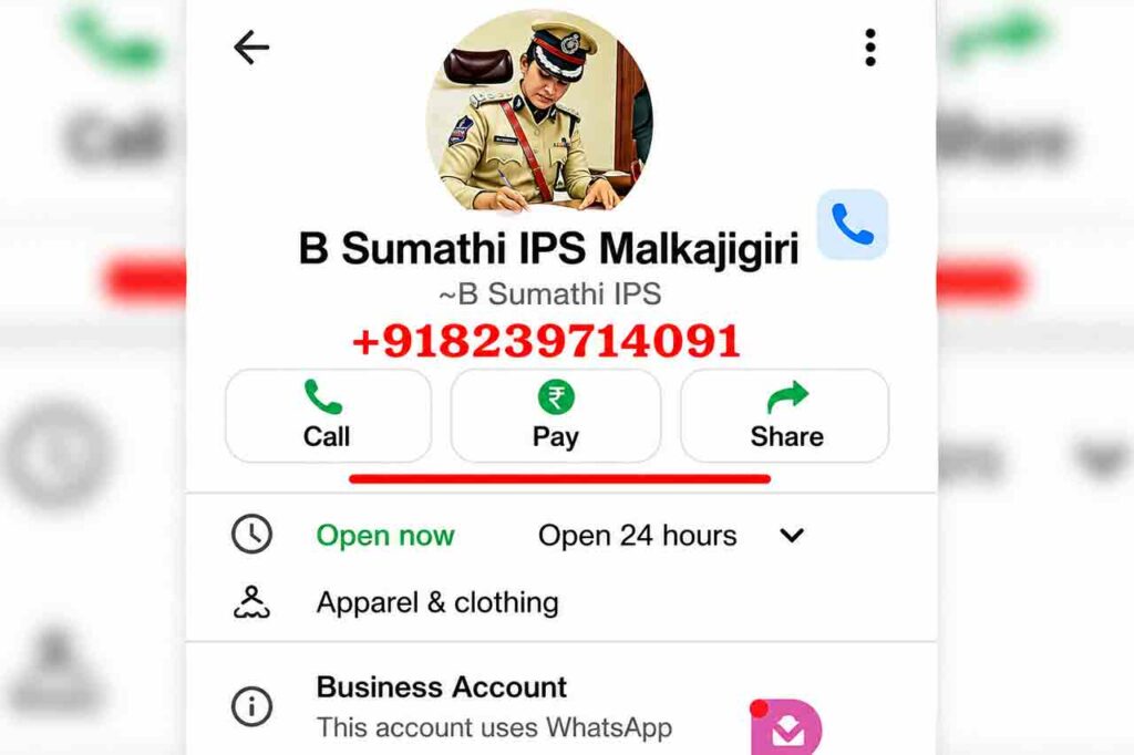 CP Sumathi | సీపీ సుమతి పేరుతో ఫేక్ అకౌంట్.. సాఫ్ట్‌వేర్ ఉద్యోగికి ...